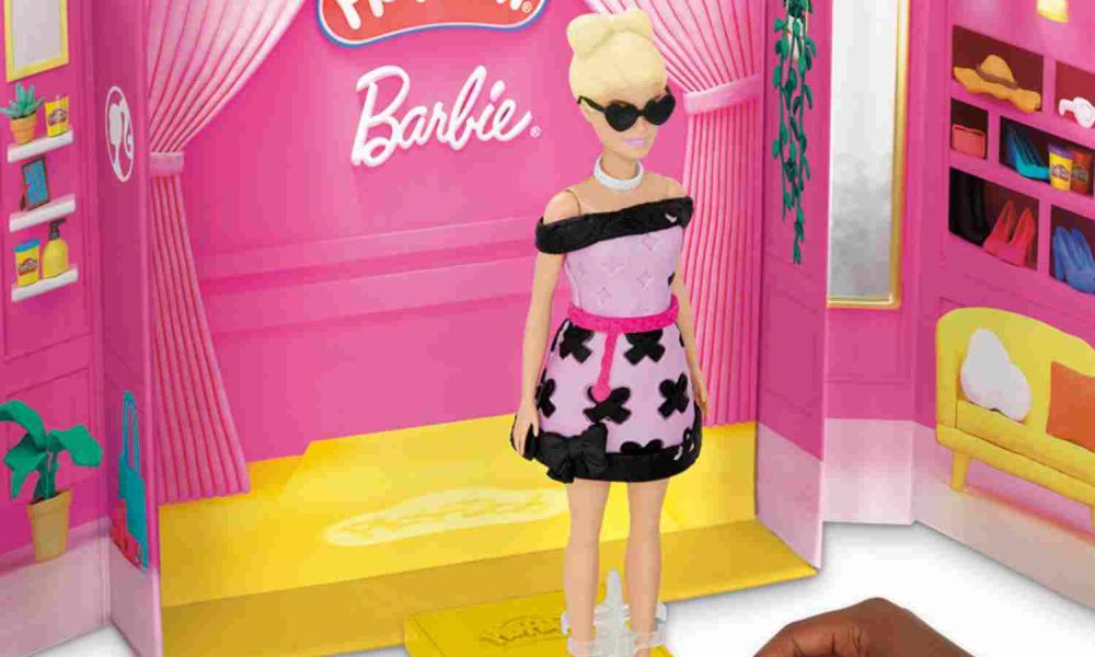 Hasbro and Mattel Collaboration Brings Barbie And PLAY-DOH Together ...