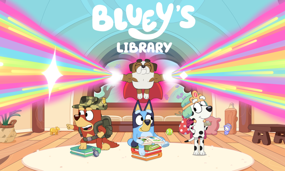 Step Inside Bluey’s Library With A New Free Interactive Digital ...